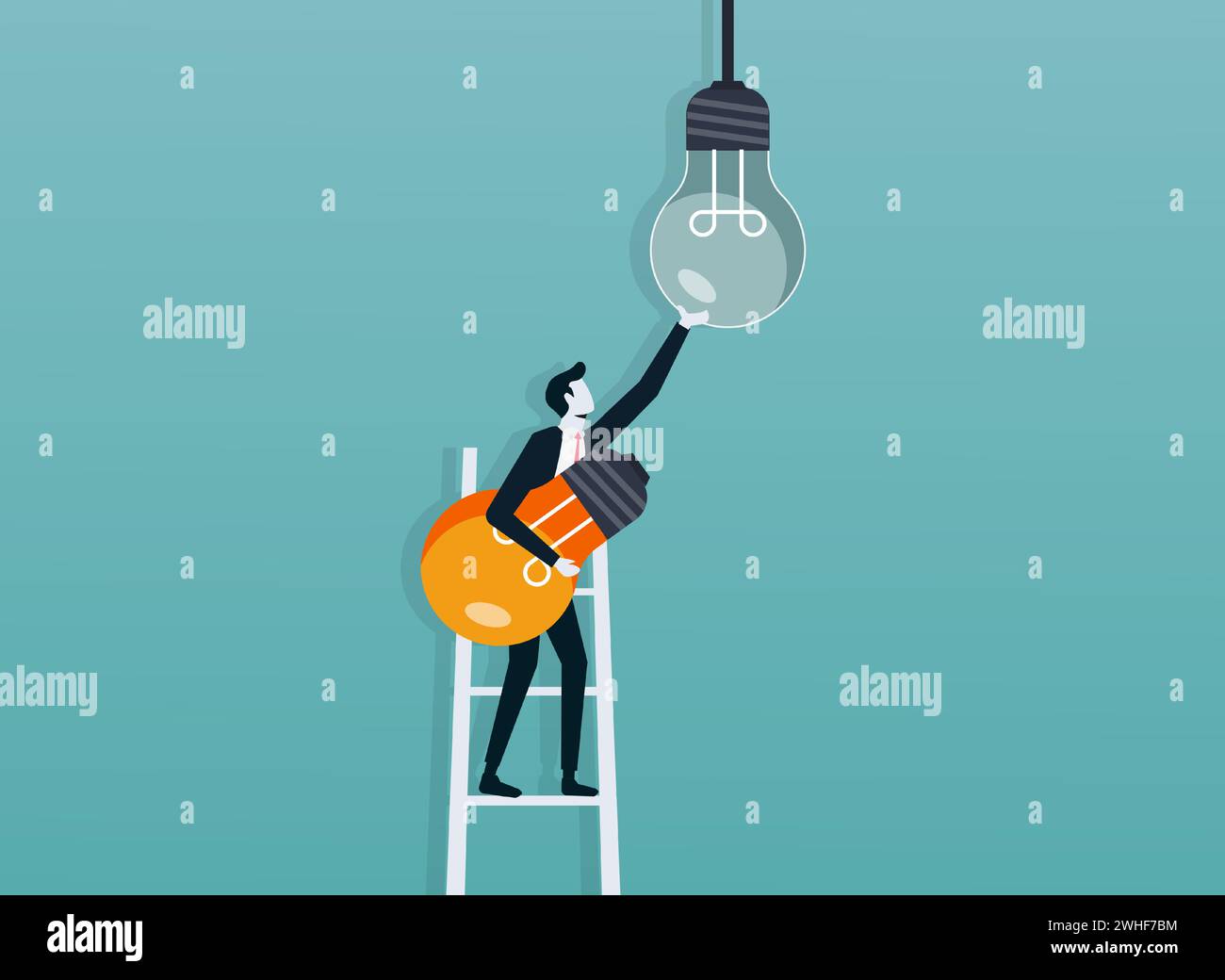 Attitude change Stock Vector Images - Alamy