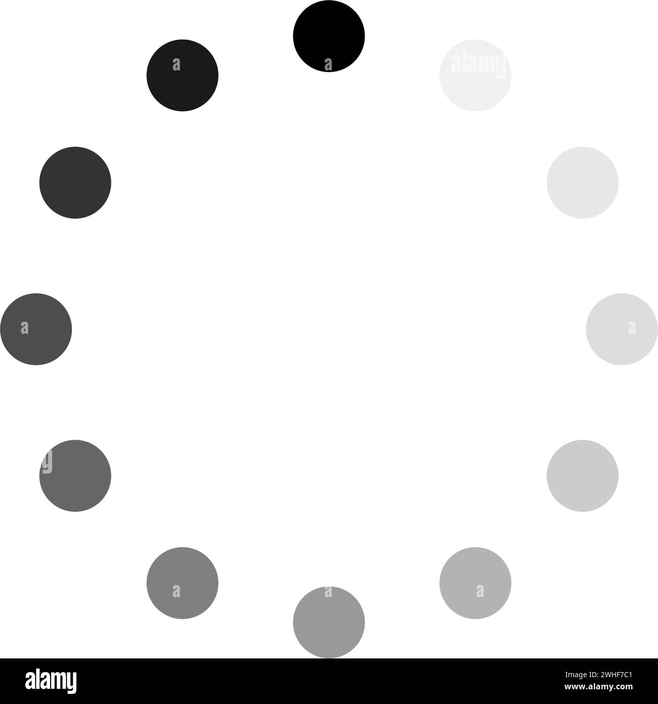 loading time icon in black Stock Vector Image & Art - Alamy