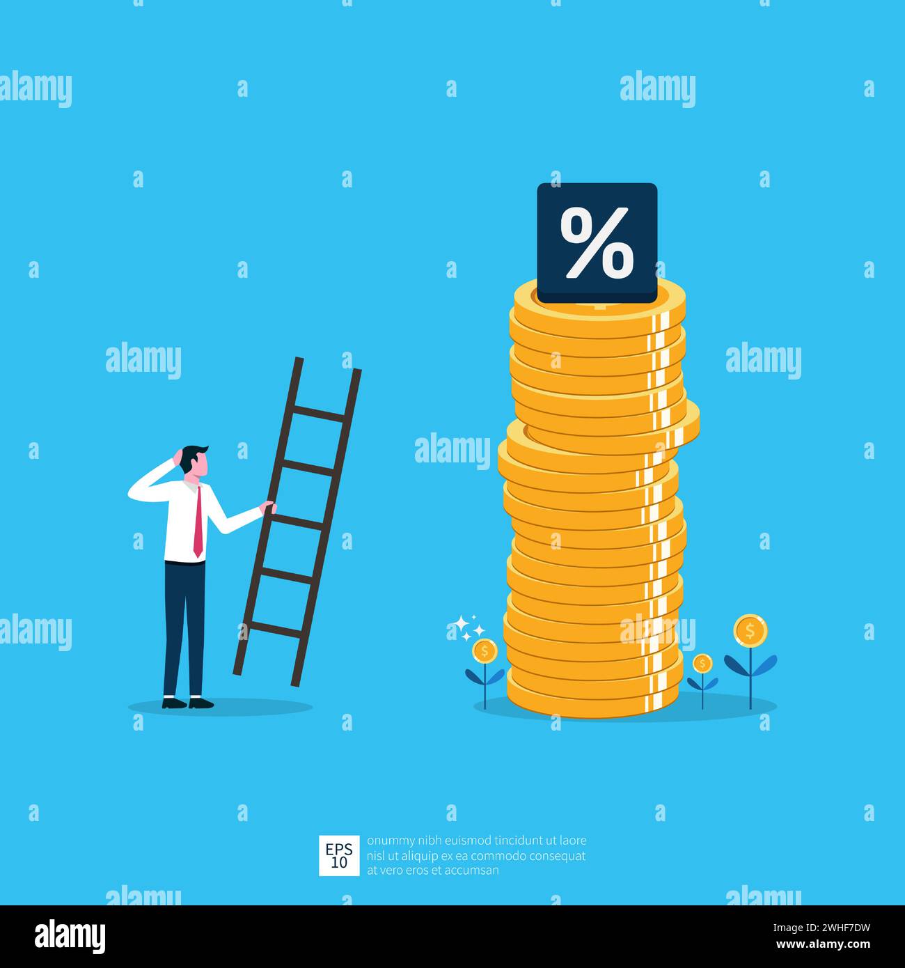 Consumer price inflation Stock Vector Images - Alamy