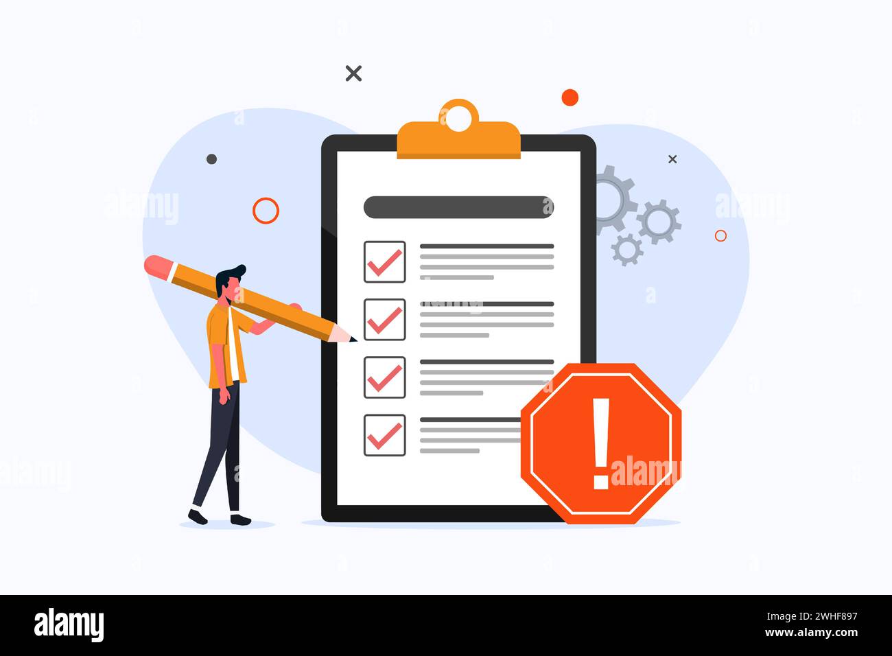 Standard assessment procedure Stock Vector Images - Alamy