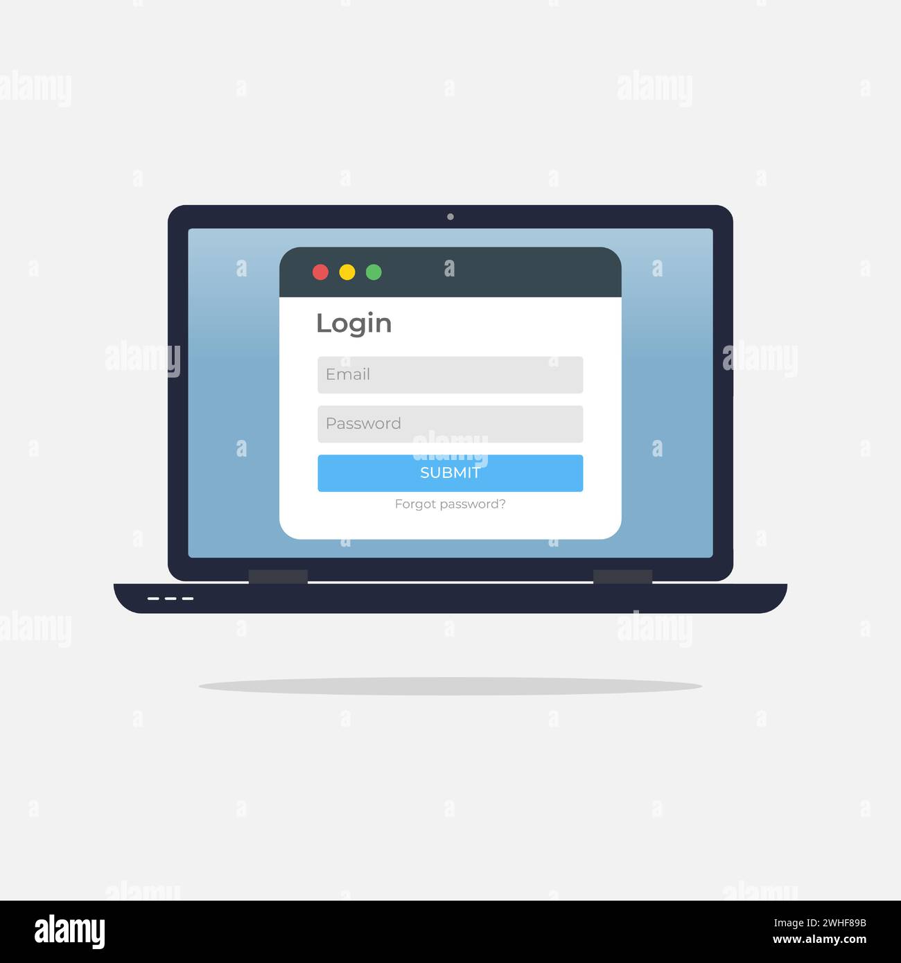 The interface verification vector vectors Stock Vector Images - Alamy