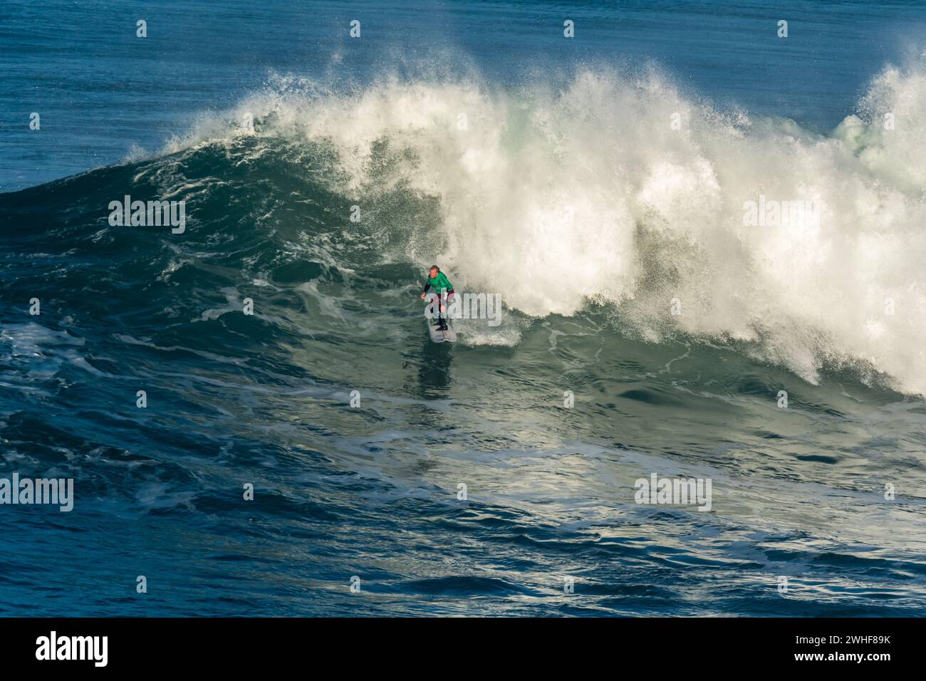 Nazare wave andrew cotton hi-res stock photography and images - Alamy