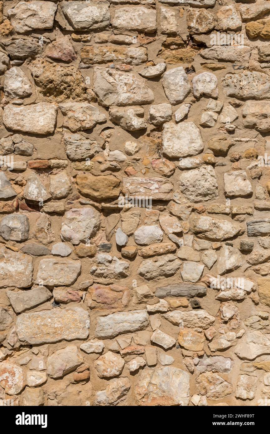 Vintage Old Brick Stone Wall Stock Photo - Alamy