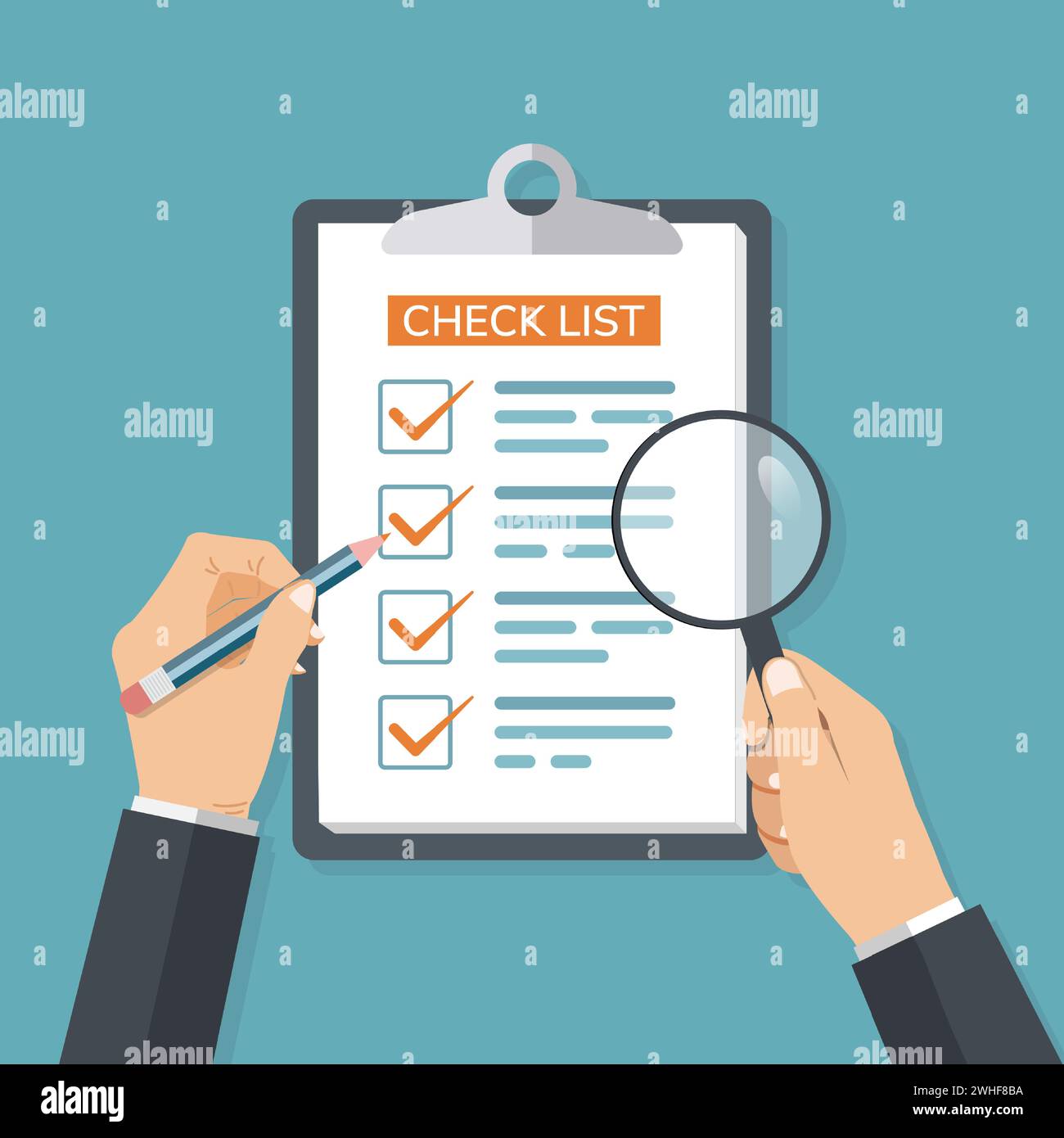 Checklist or habit tracker fill out to do list form. Time and planning ...