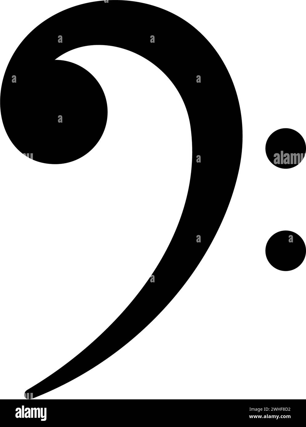 simple icon of musical notes Stock Vector Image & Art - Alamy