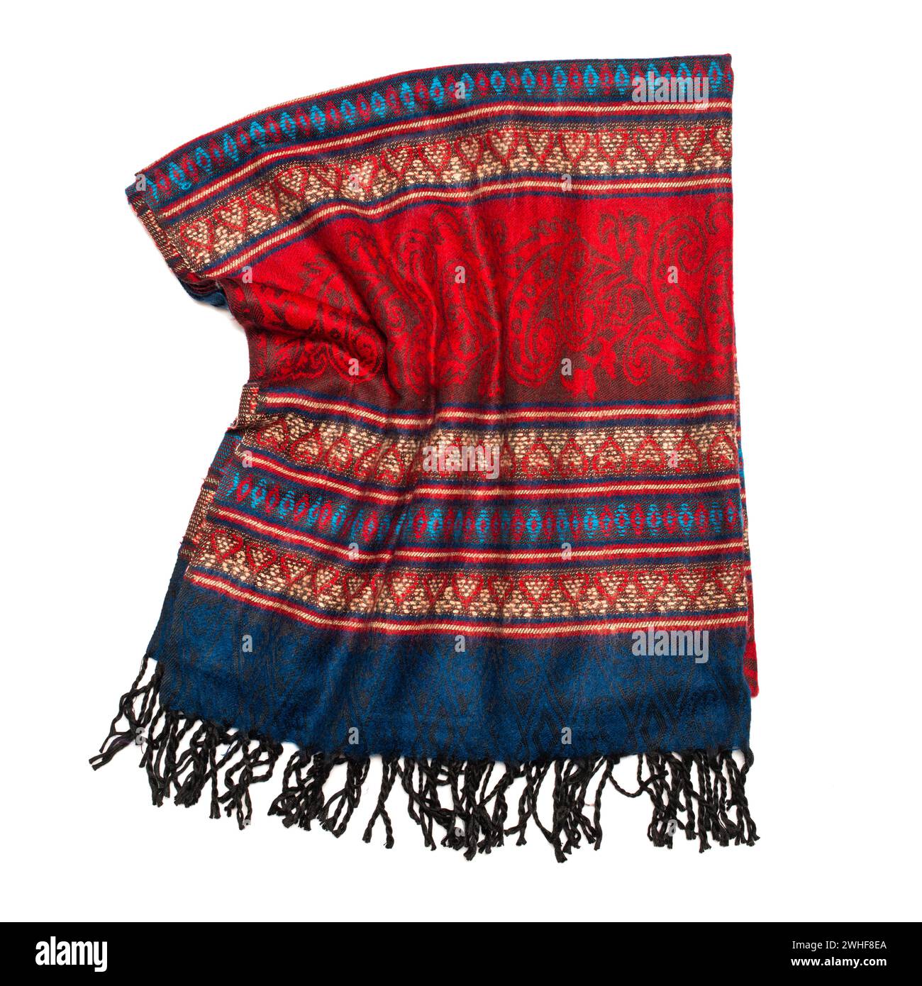 Traditional indian fabric Cut Out Stock Images & Pictures - Alamy