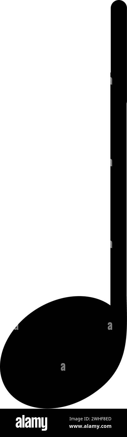 simple icon of musical notes Stock Vector Image & Art - Alamy