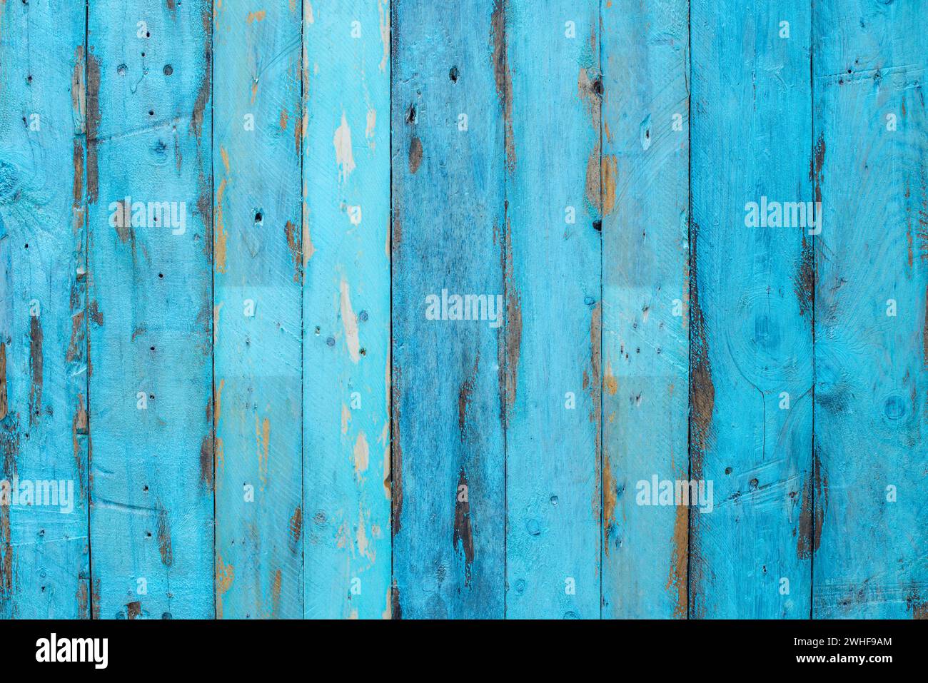 Blue wooden panel Stock Photo - Alamy