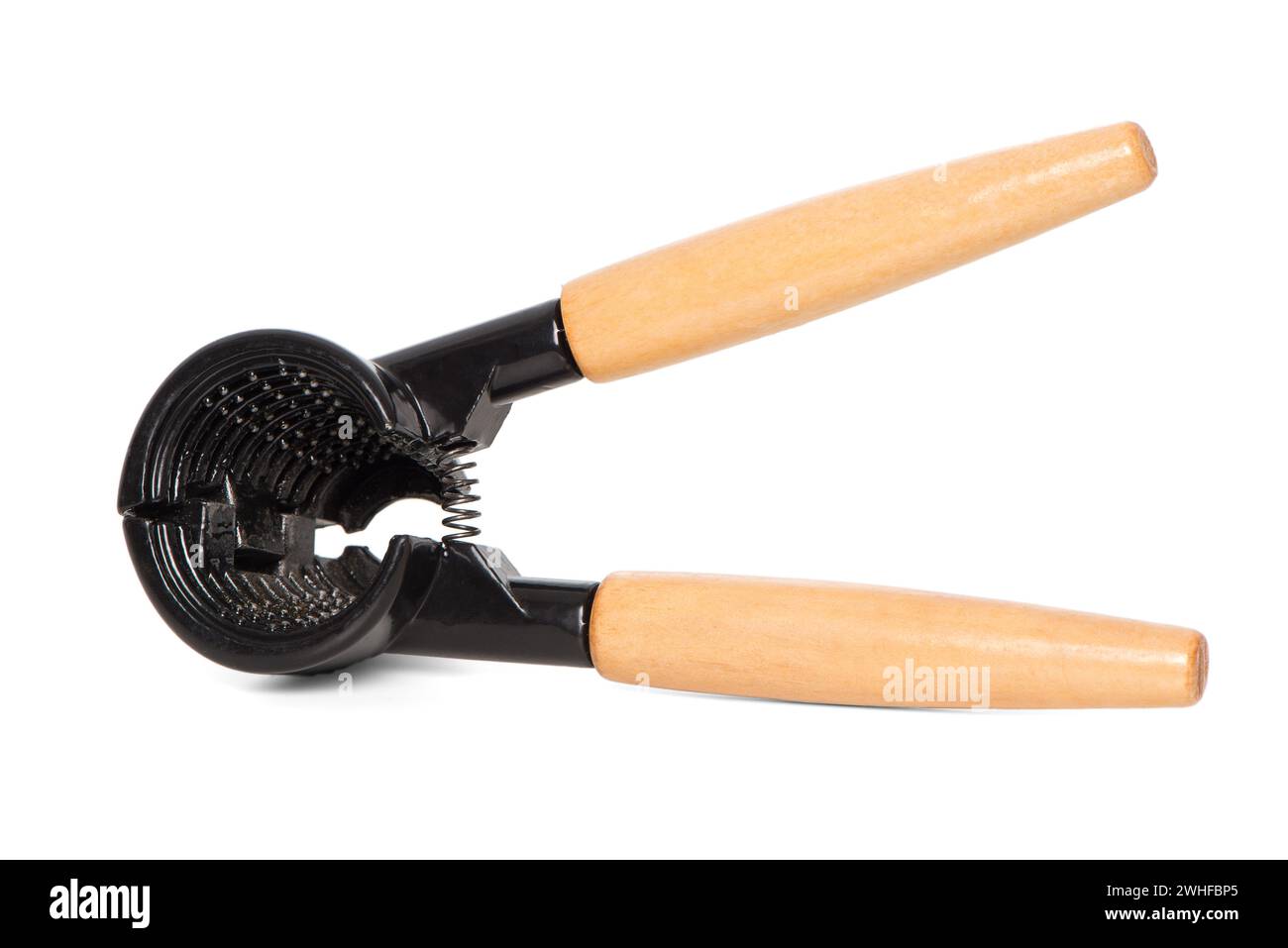 Metal pliers to crack nuts Stock Photo - Alamy