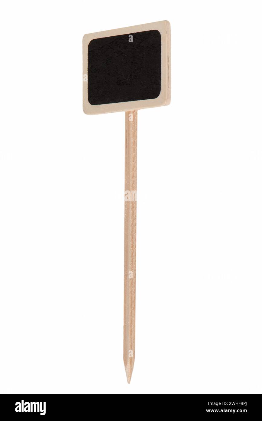 Small slate signboard Stock Photo - Alamy