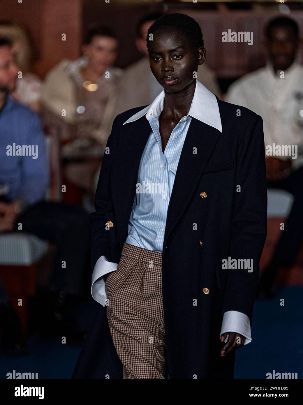 The Tommy Hilfiger collection is modeled during Fashion Week, Friday ...