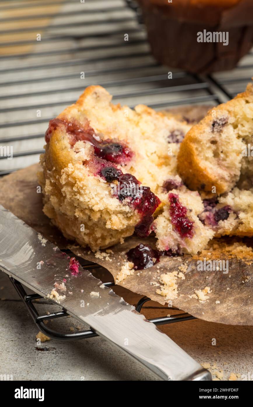 Cupcake with fresh fruits hi-res stock photography and images - Alamy