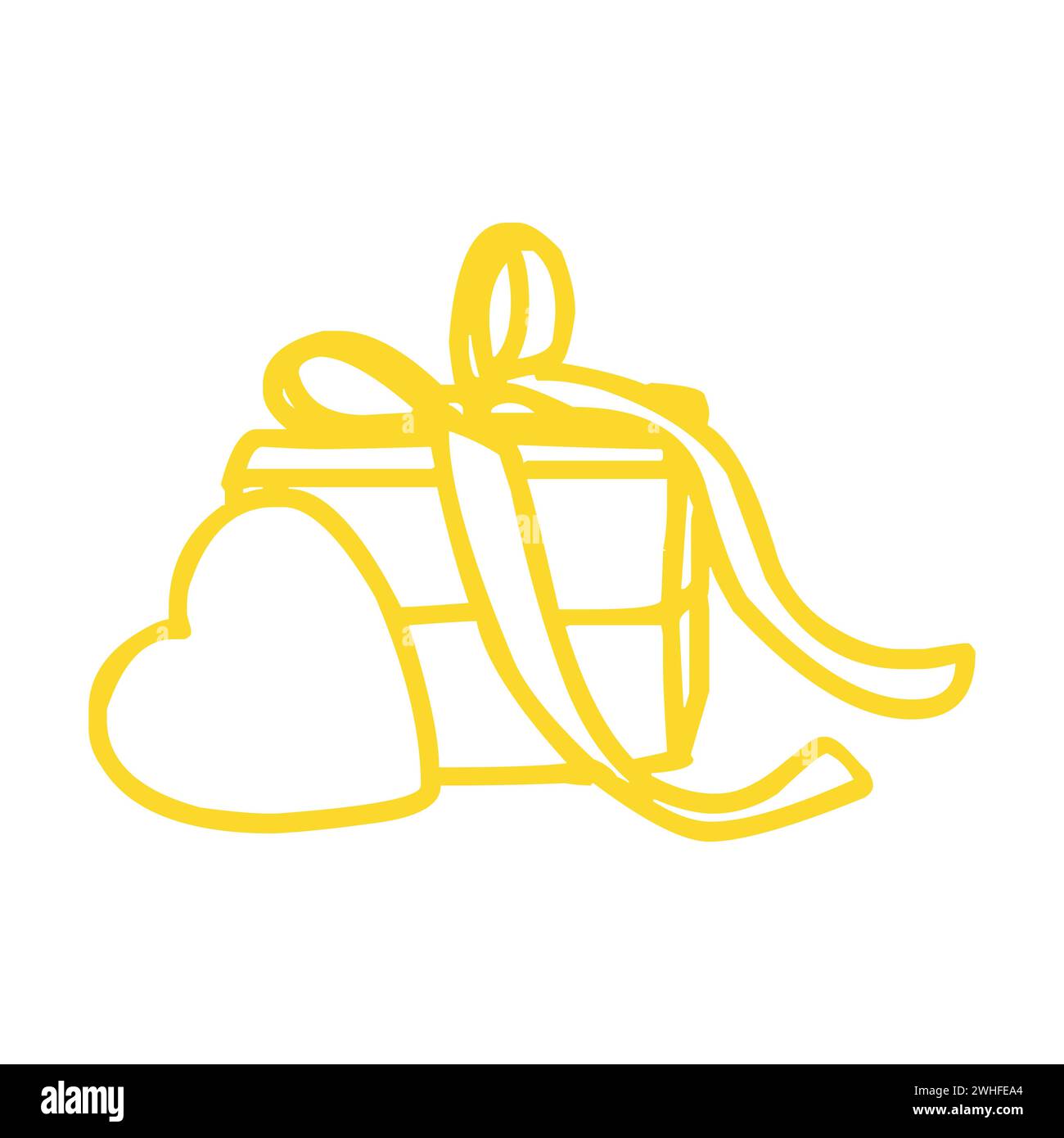 Realistic hand drawing golden Stock Vector Images - Alamy