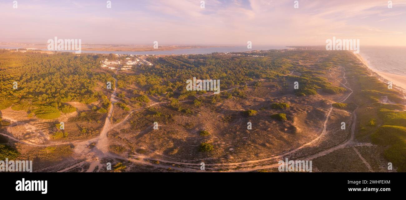 Coast sand dunes aerial hi-res stock photography and images - Alamy