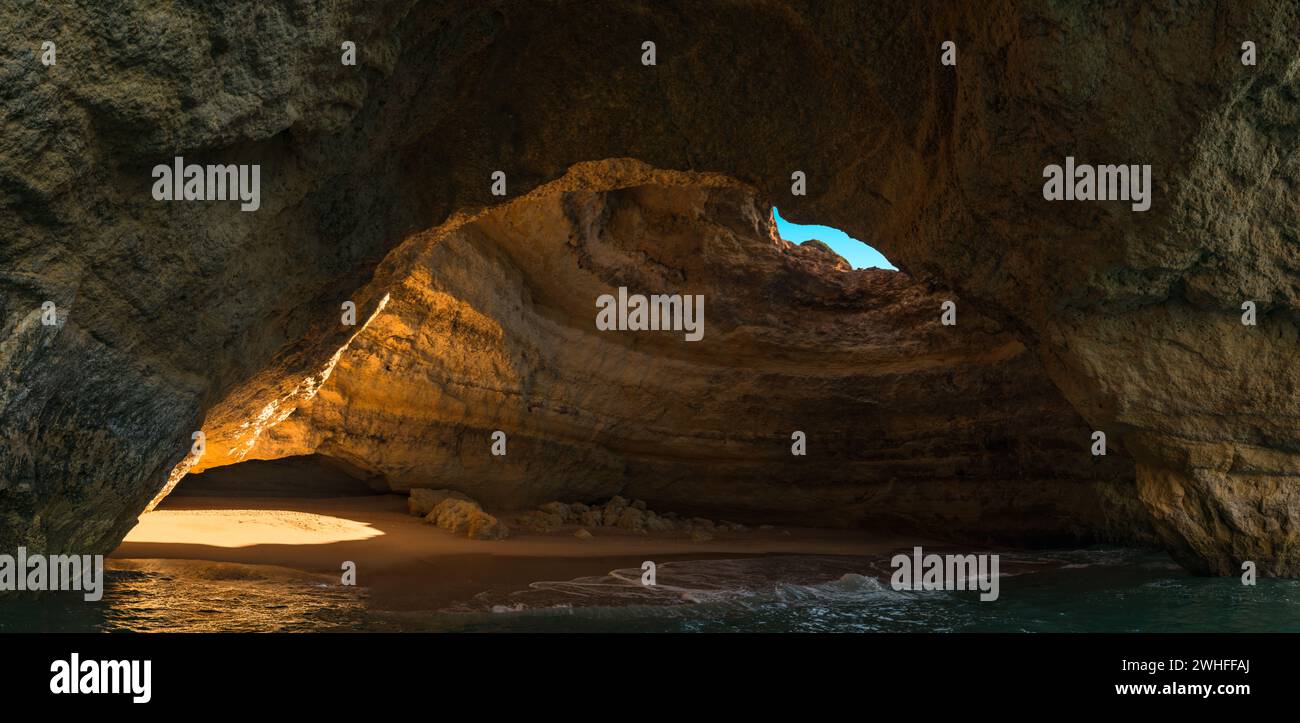 Benagil beach caves Stock Photo - Alamy