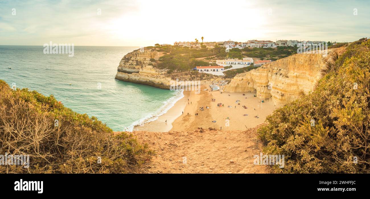 Benagil Beach in Algarve Stock Photo - Alamy