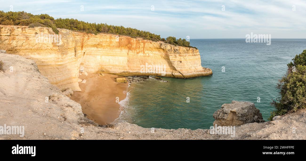 Benagil beach caves Stock Photo - Alamy