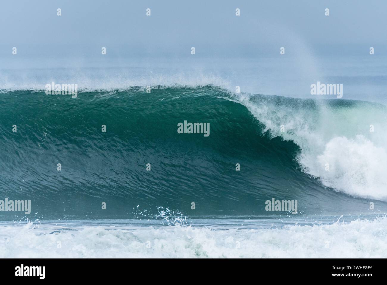 Atlantic waves in Portugal Stock Photo - Alamy