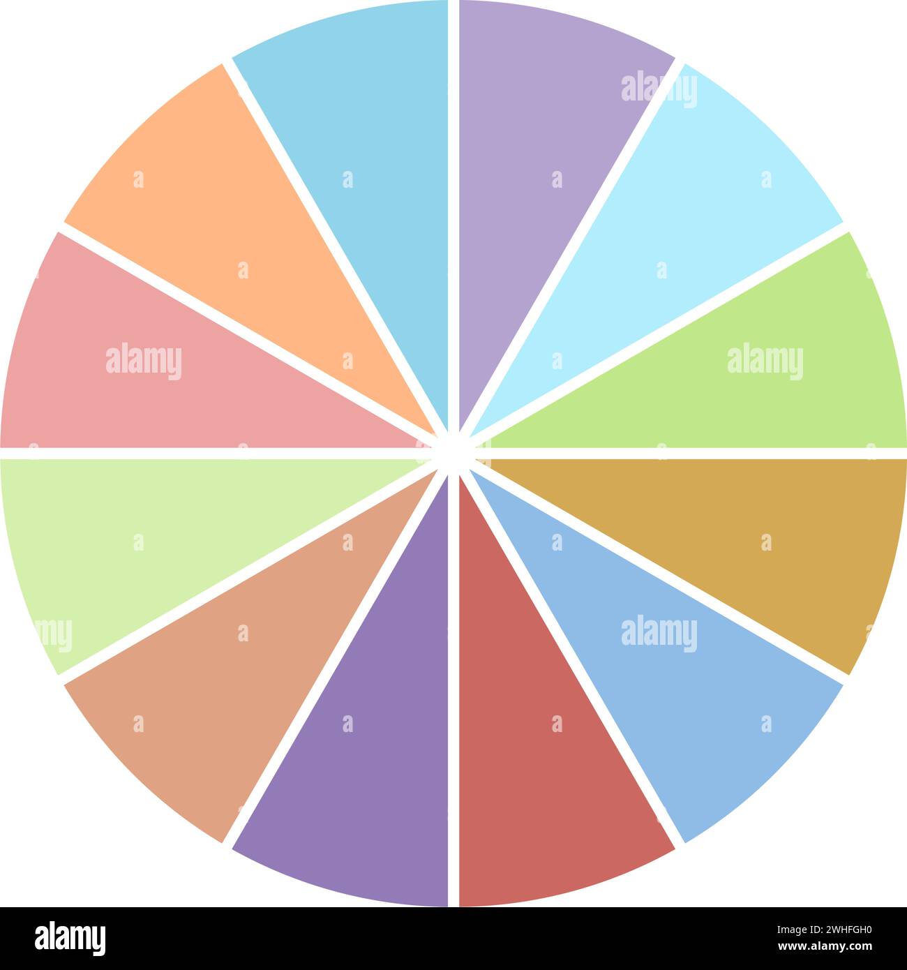 various pie charts for graphic information Stock Vector Image & Art - Alamy