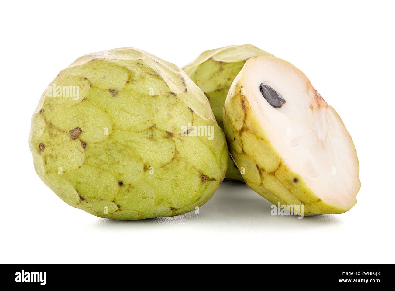 Fresh Custard Apple Stock Photo - Alamy