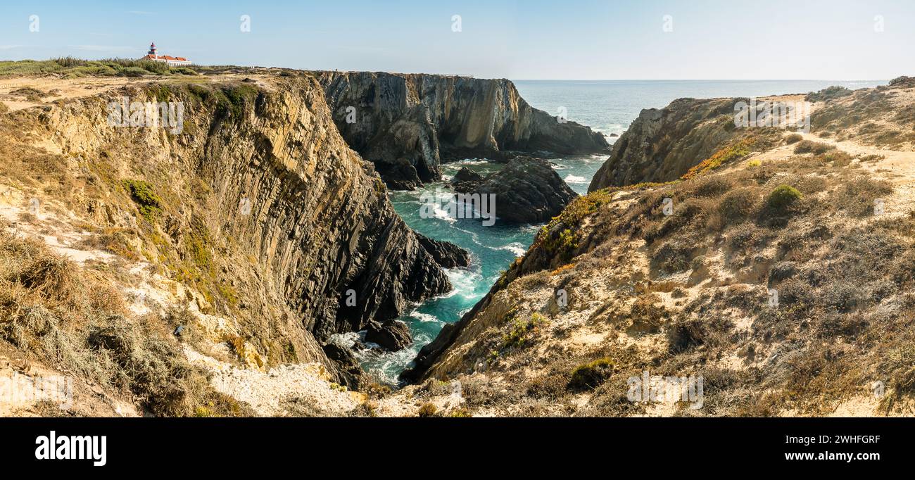 Atlantic ocean coast cliff sardao hi-res stock photography and images ...