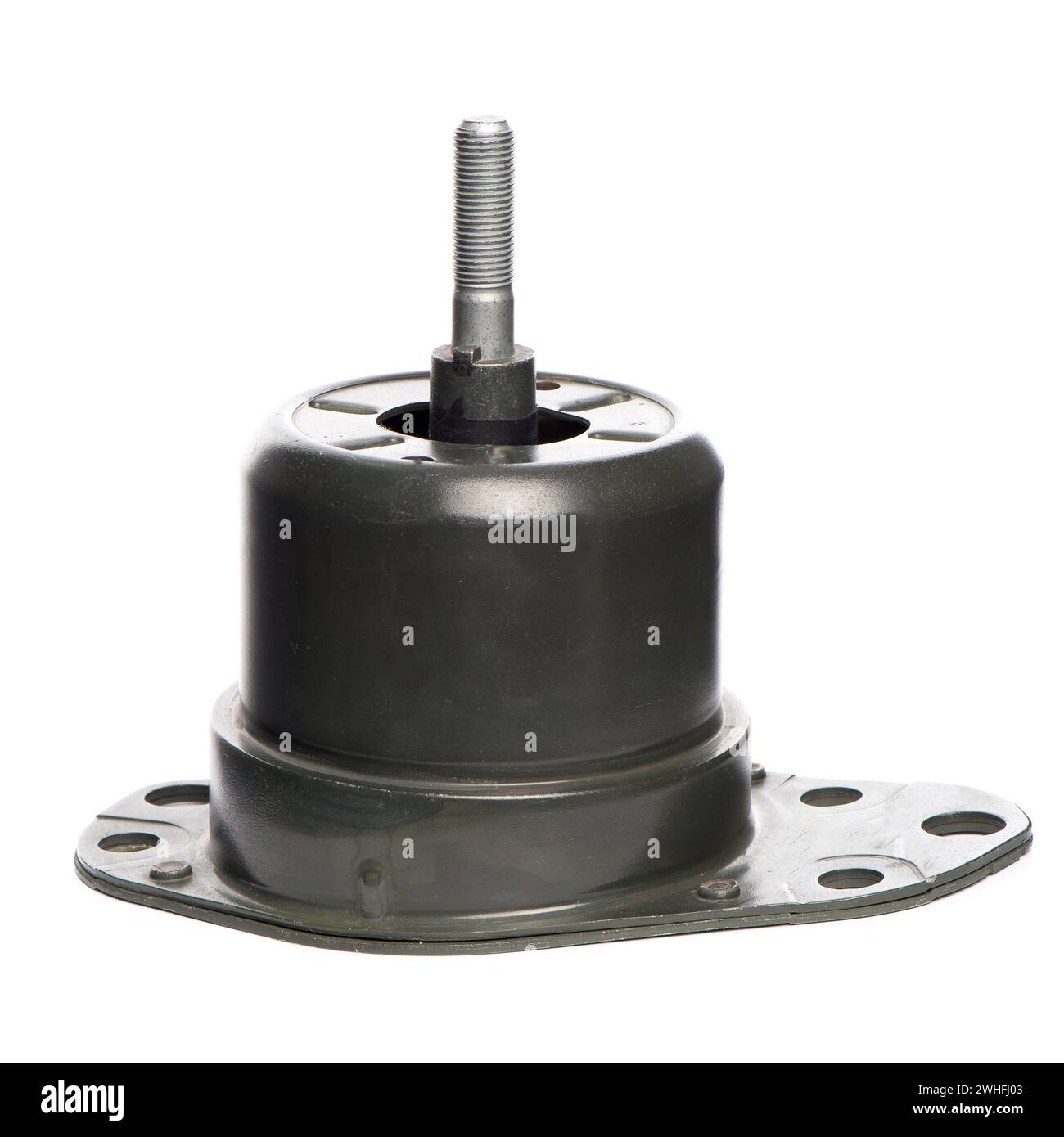 Car engine mouting holder isolated on white background Stock Photo - Alamy