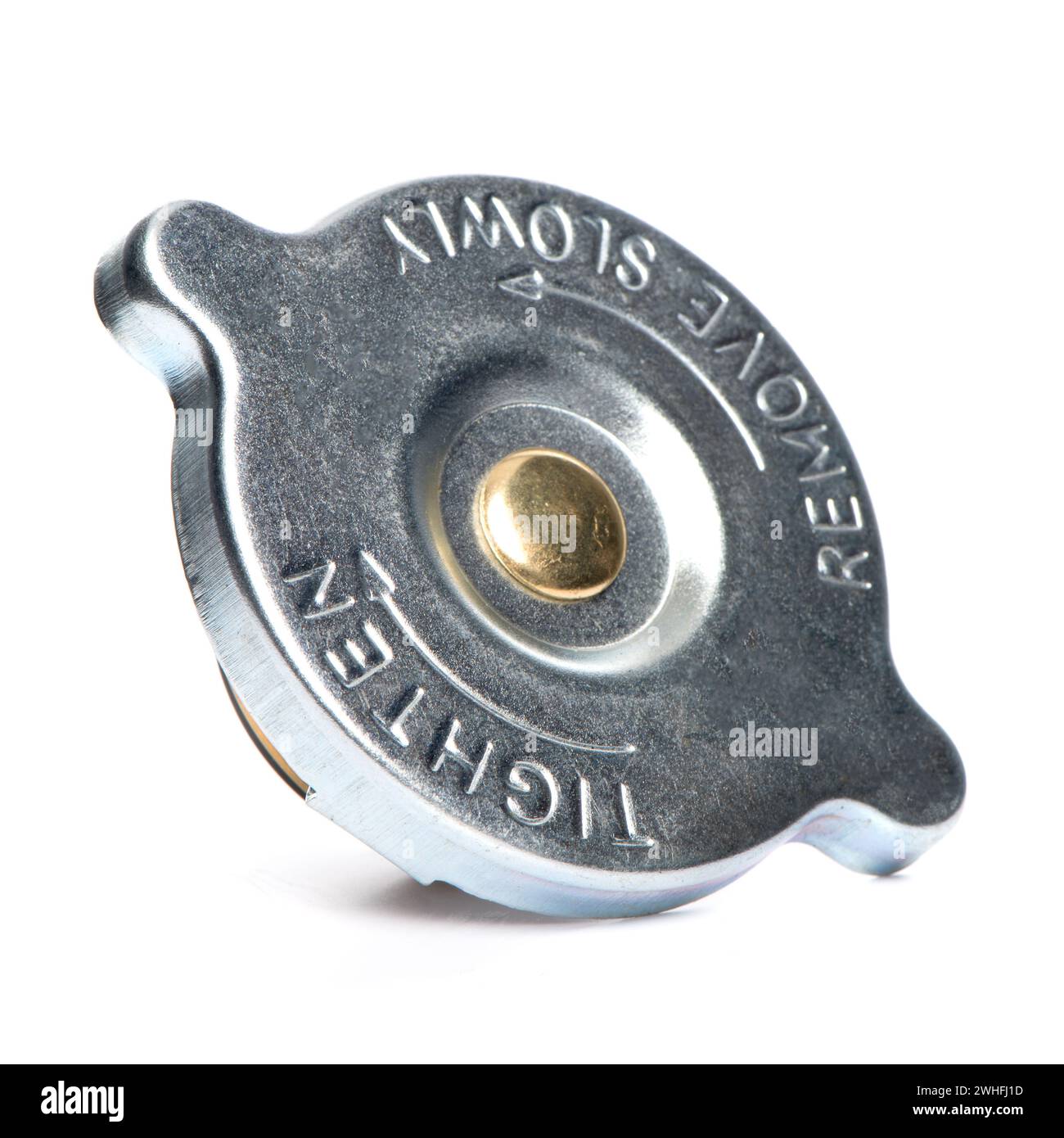 Car radiator cap Stock Photo - Alamy