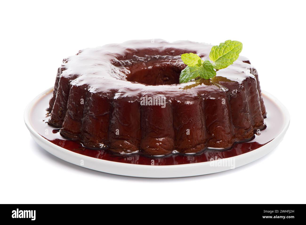 Italian pudding Cut Out Stock Images & Pictures - Alamy