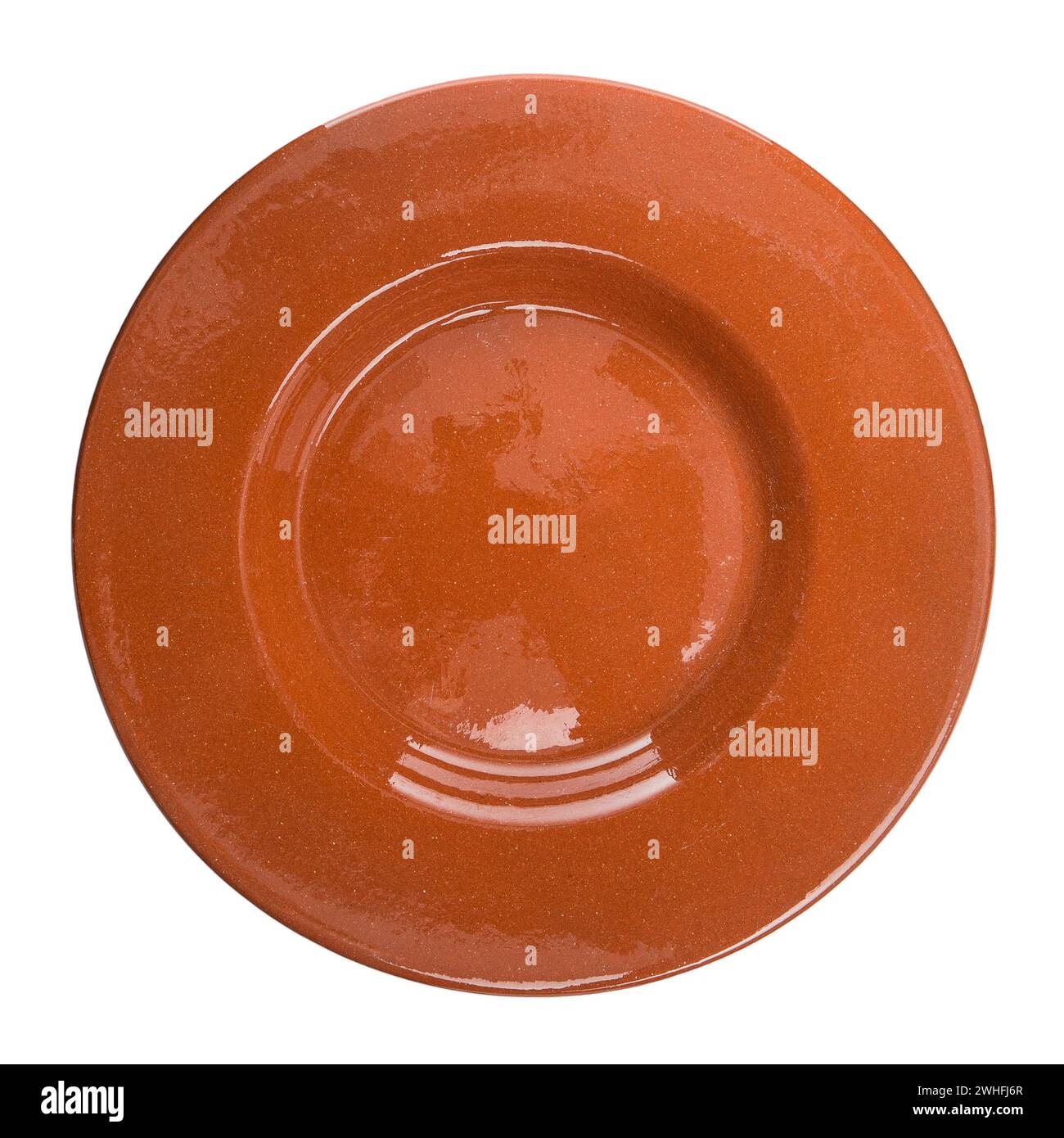 Red clay plate hi-res stock photography and images - Alamy