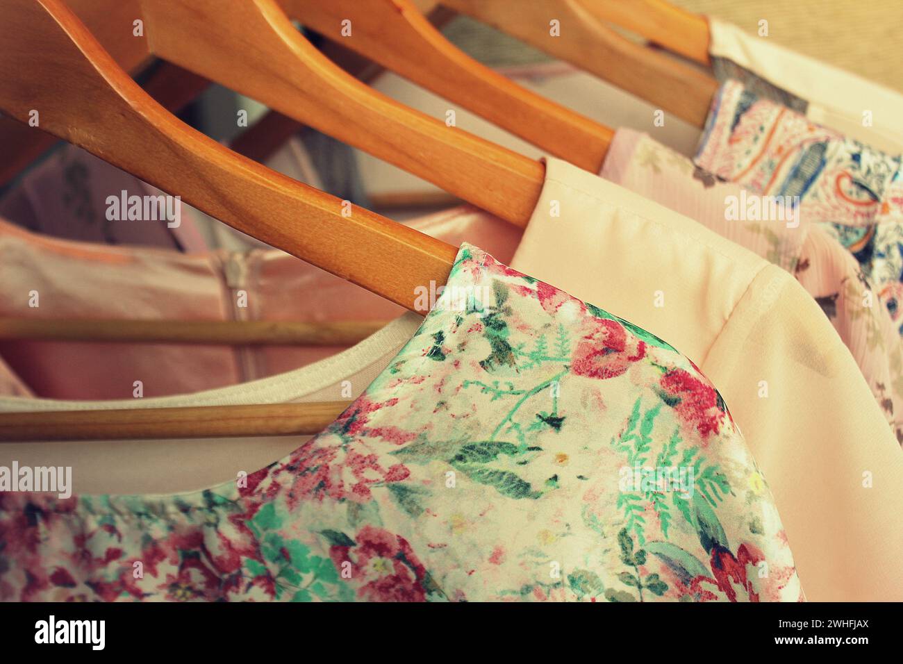 Rack different stylish womens hi-res stock photography and images - Alamy