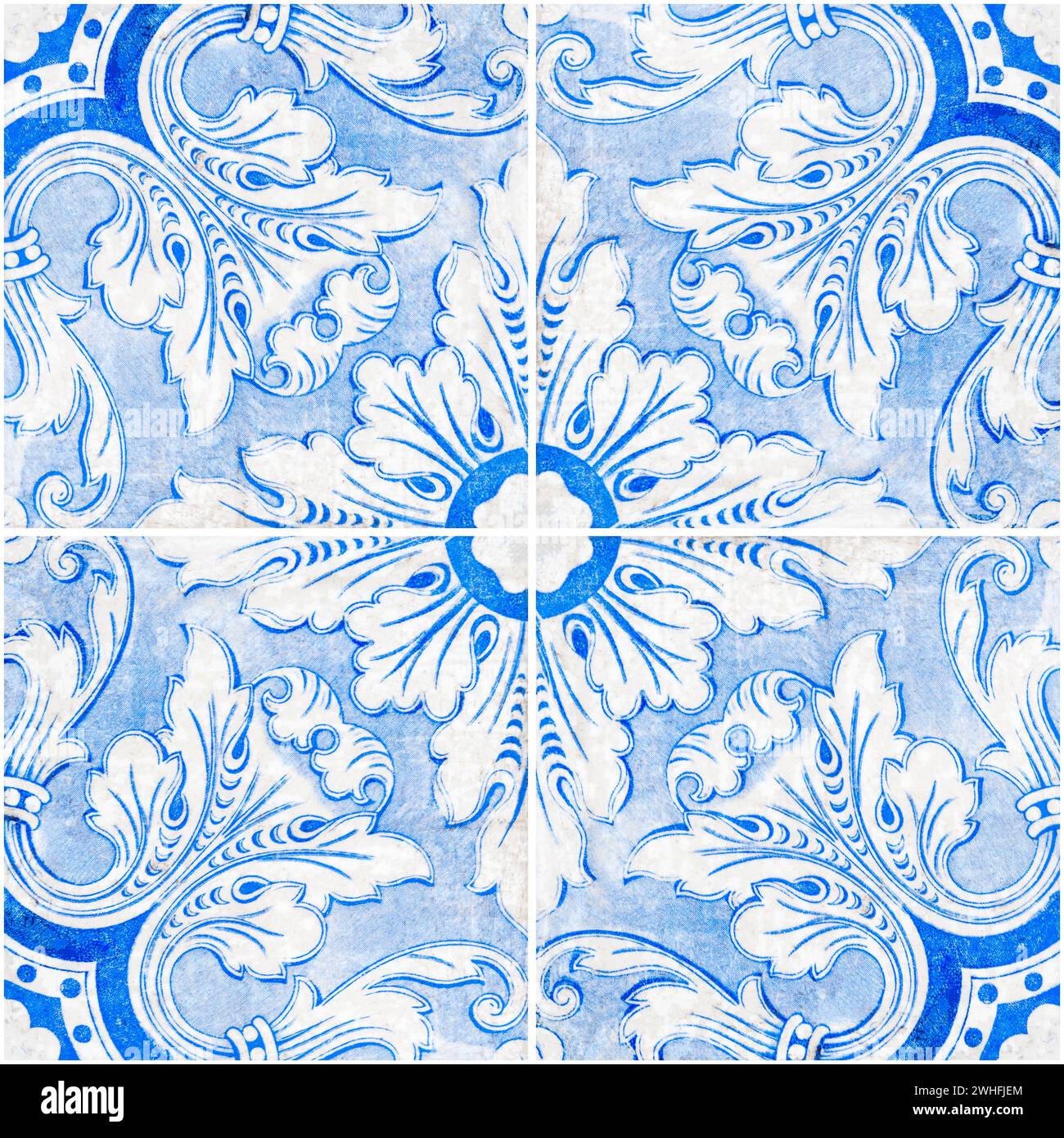 Portuguese tiles artwork Cut Out Stock Images & Pictures - Alamy