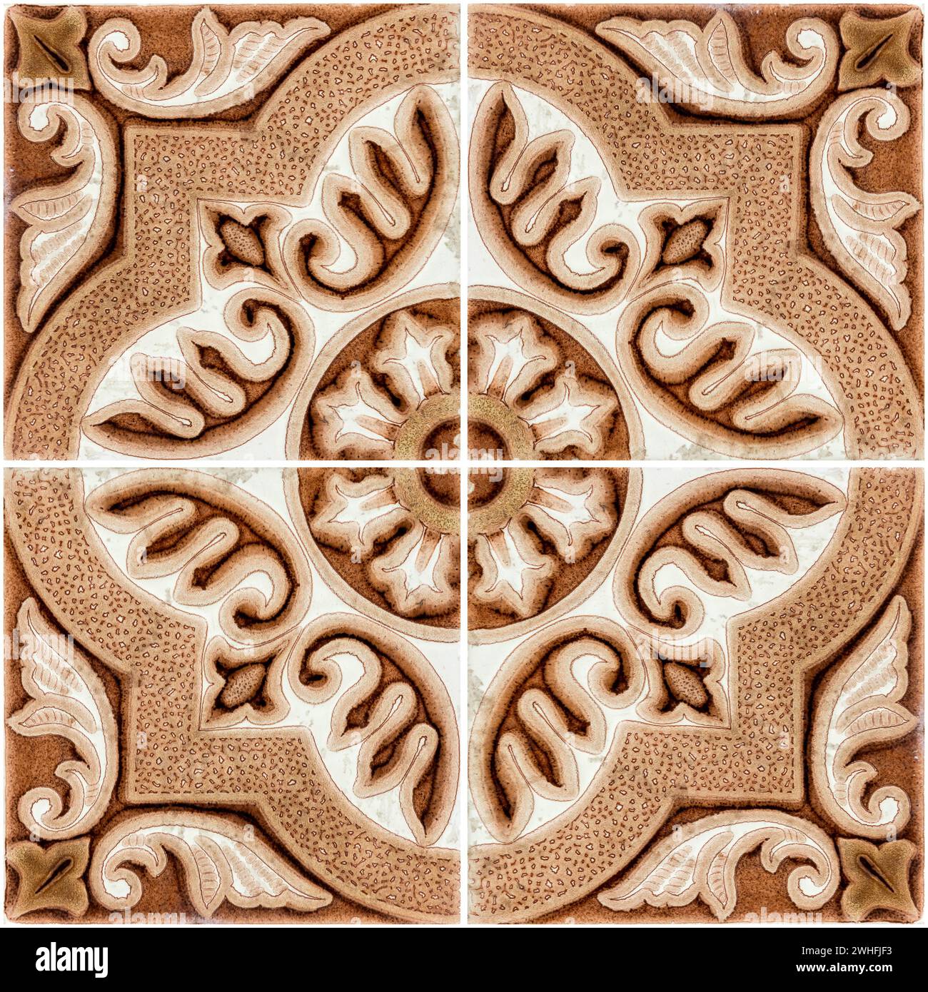 Arabesque tiles Cut Out Stock Images & Pictures - Alamy