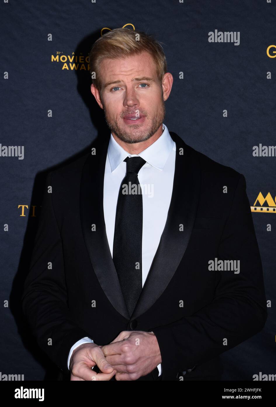 Los Angeles, California, USA 9th February 2024 Actor Trevor Donovan ...