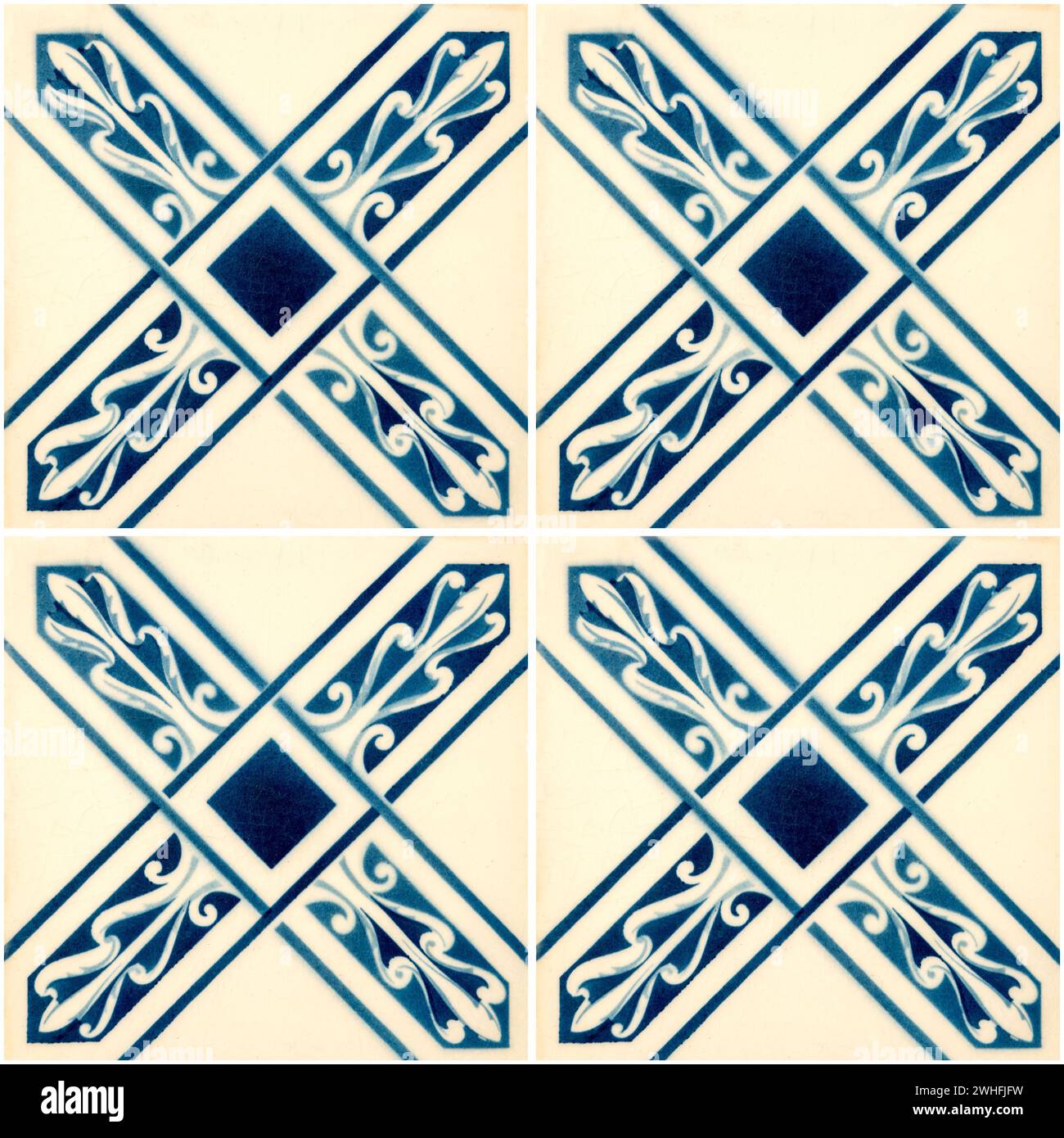 Traditional tile design Cut Out Stock Images & Pictures - Alamy