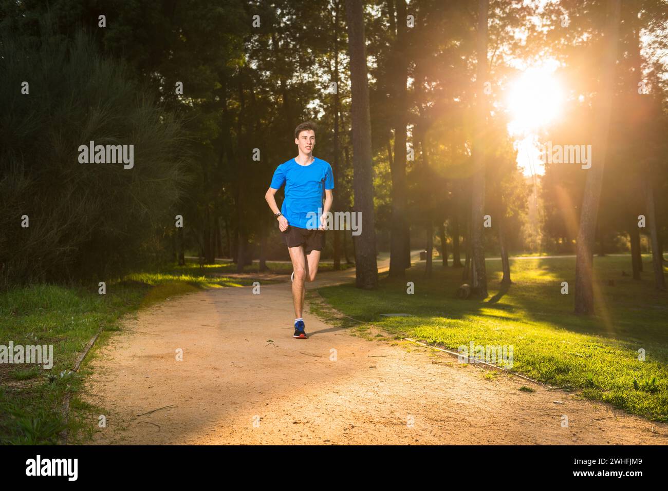 Running into the sun hi-res stock photography and images - Alamy