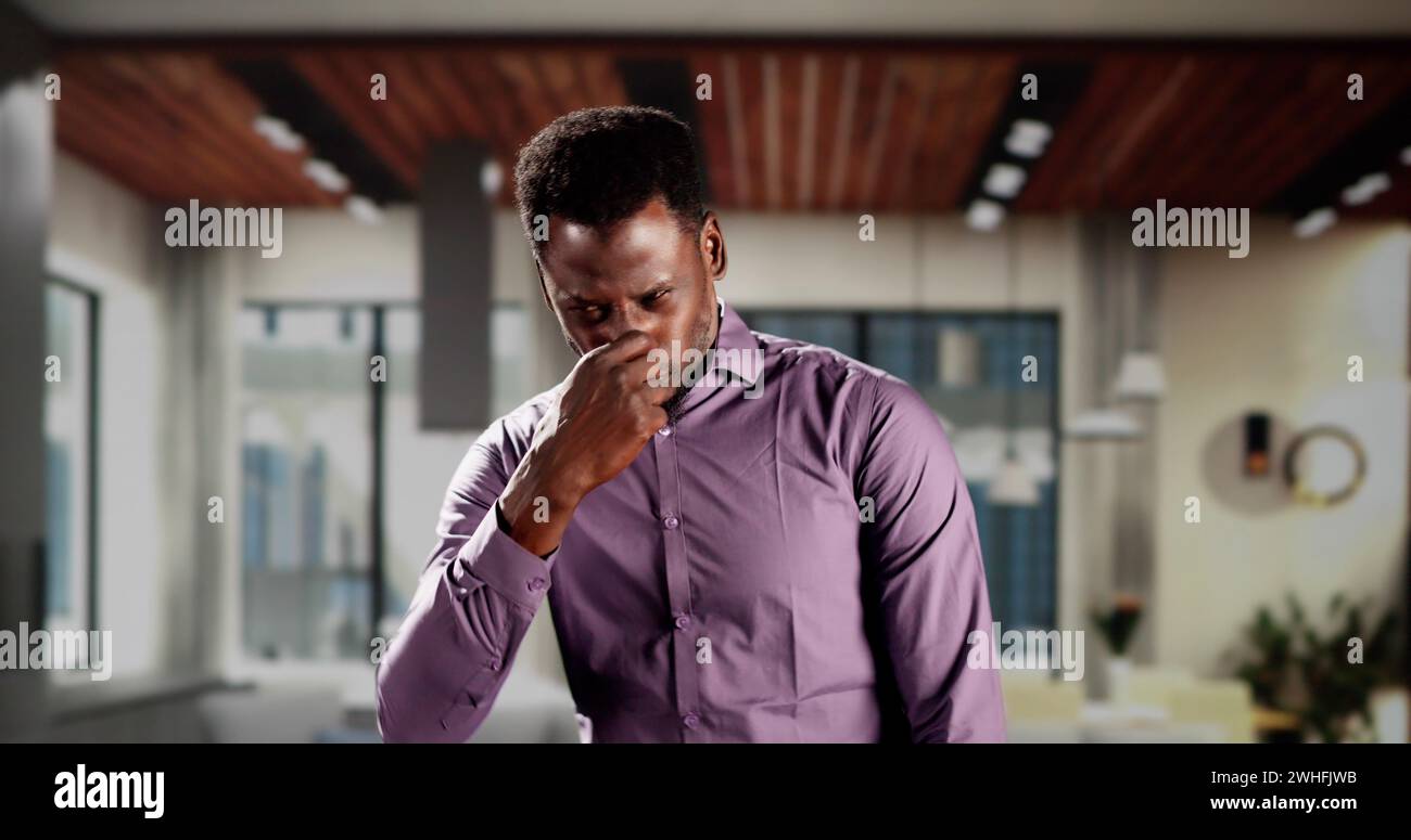 Bad Smell In House From Air Conditioner. Conditioning Odor Stock Photo ...