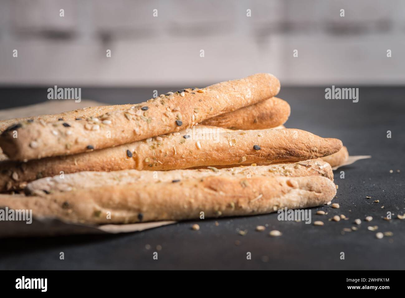 Salty bread sticks hi-res stock photography and images - Alamy