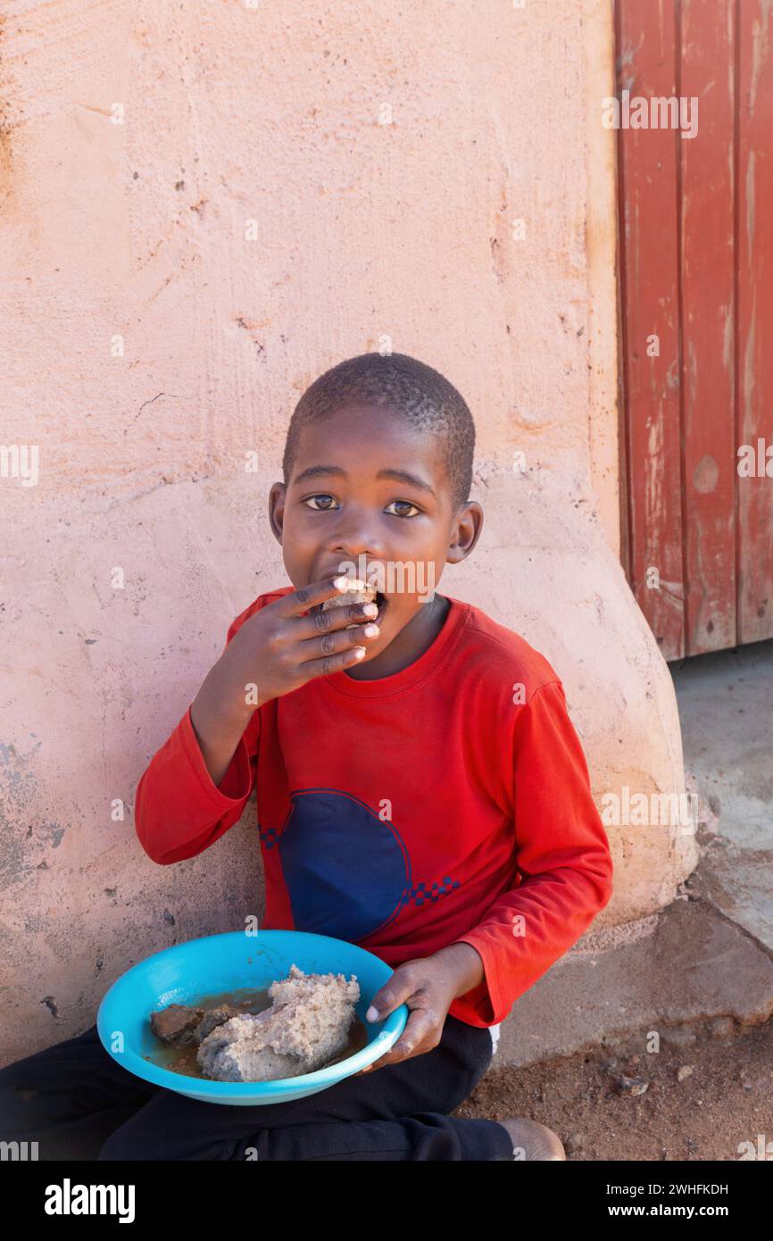 Black people eating meat hi-res stock photography and images - Alamy