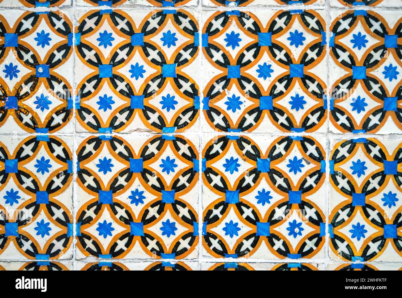 Old ceramic tiles Stock Photo - Alamy