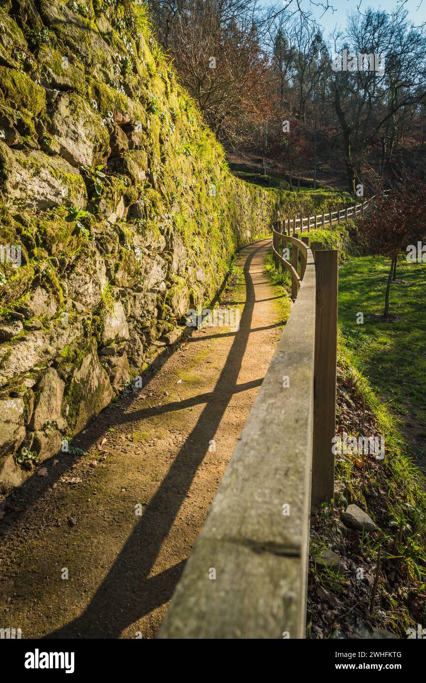 Pedestrian pathway hi-res stock photography and images - Alamy