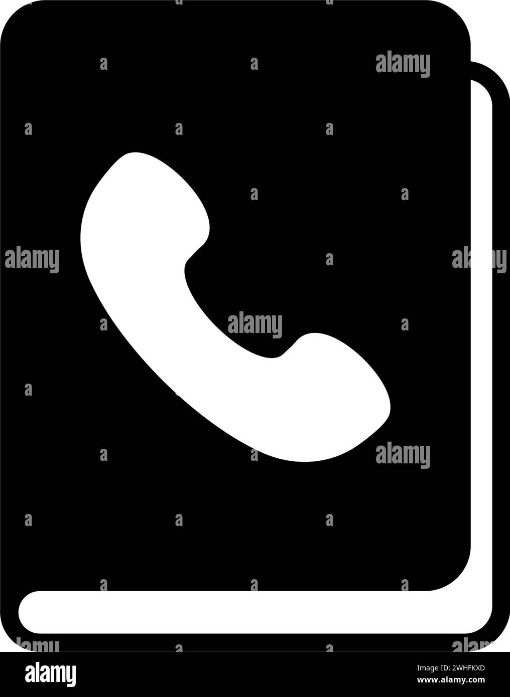 vector icon contact us for website and online shop Stock Vector Image ...