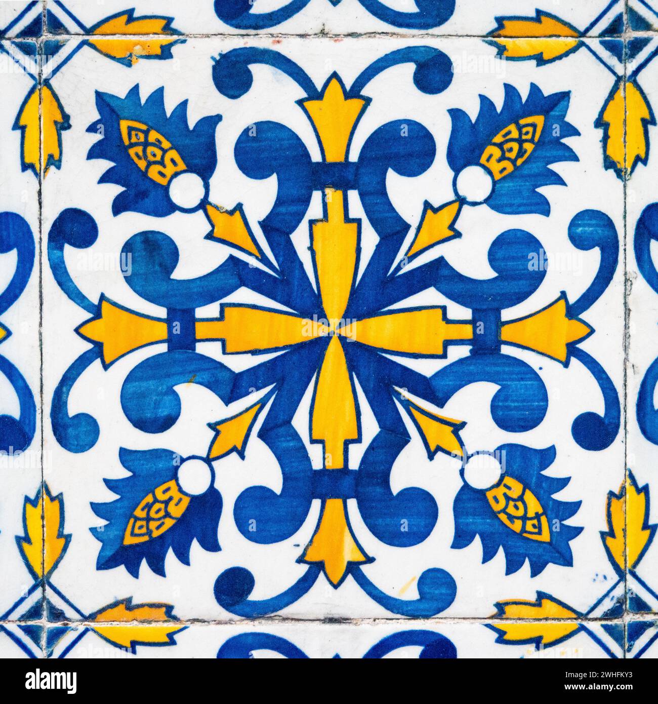 Old ceramic tiles Stock Photo - Alamy