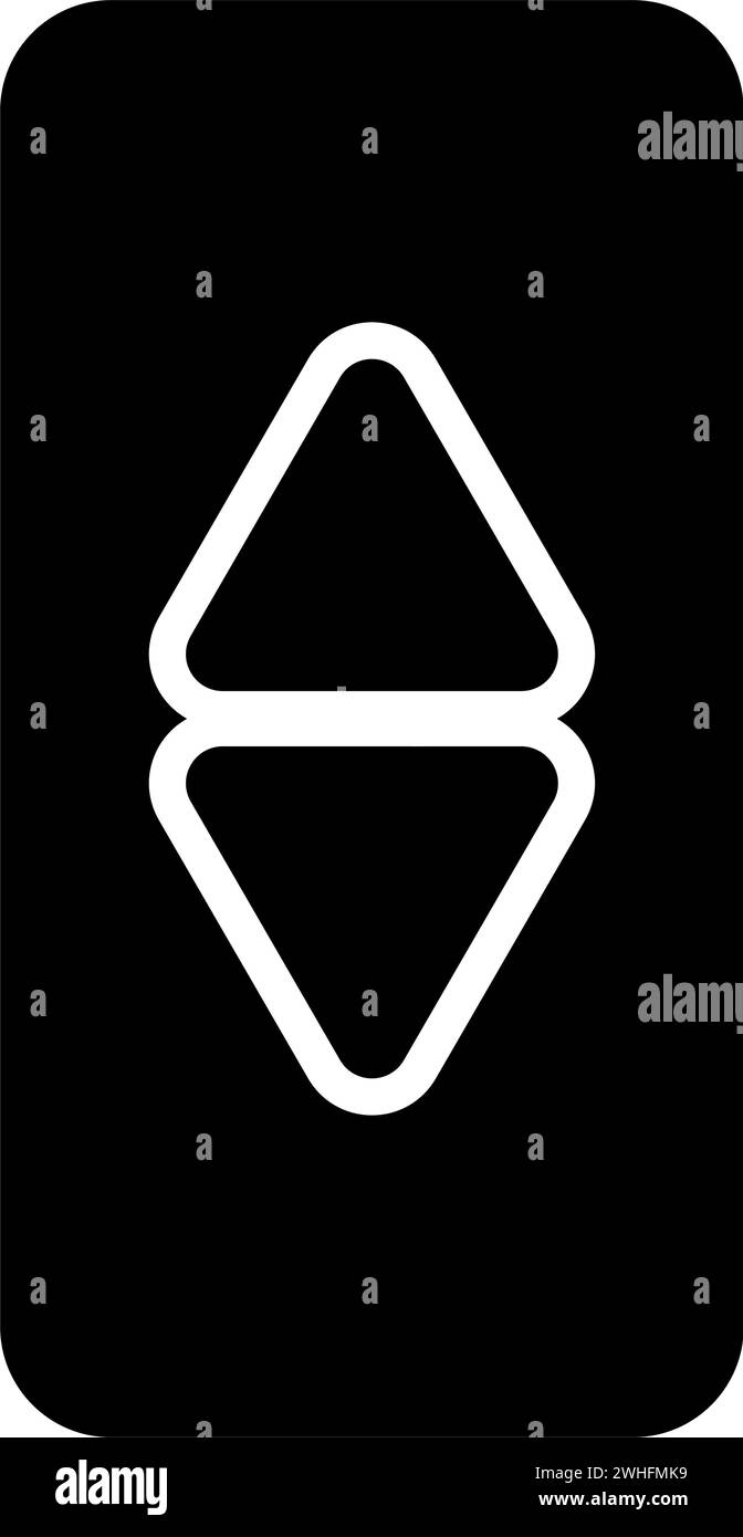 lift button elevator panel up and down each floor with arrow choice ...