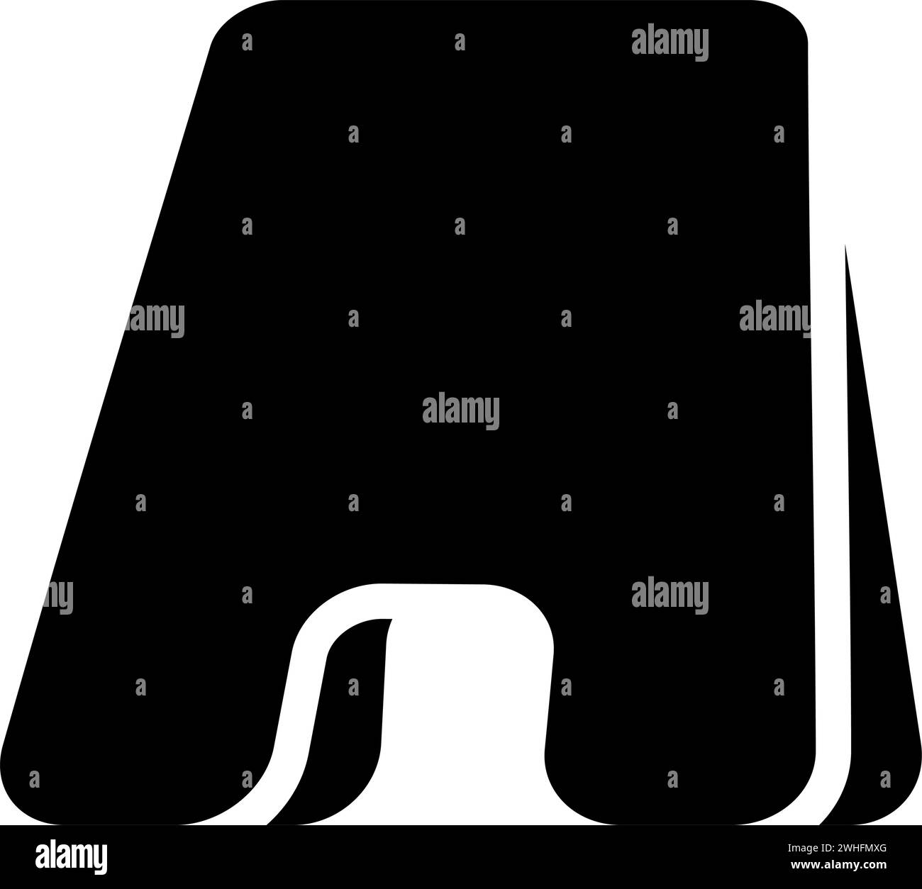 Floor advertising sidewalk board template sandwich chalkboard empty ...