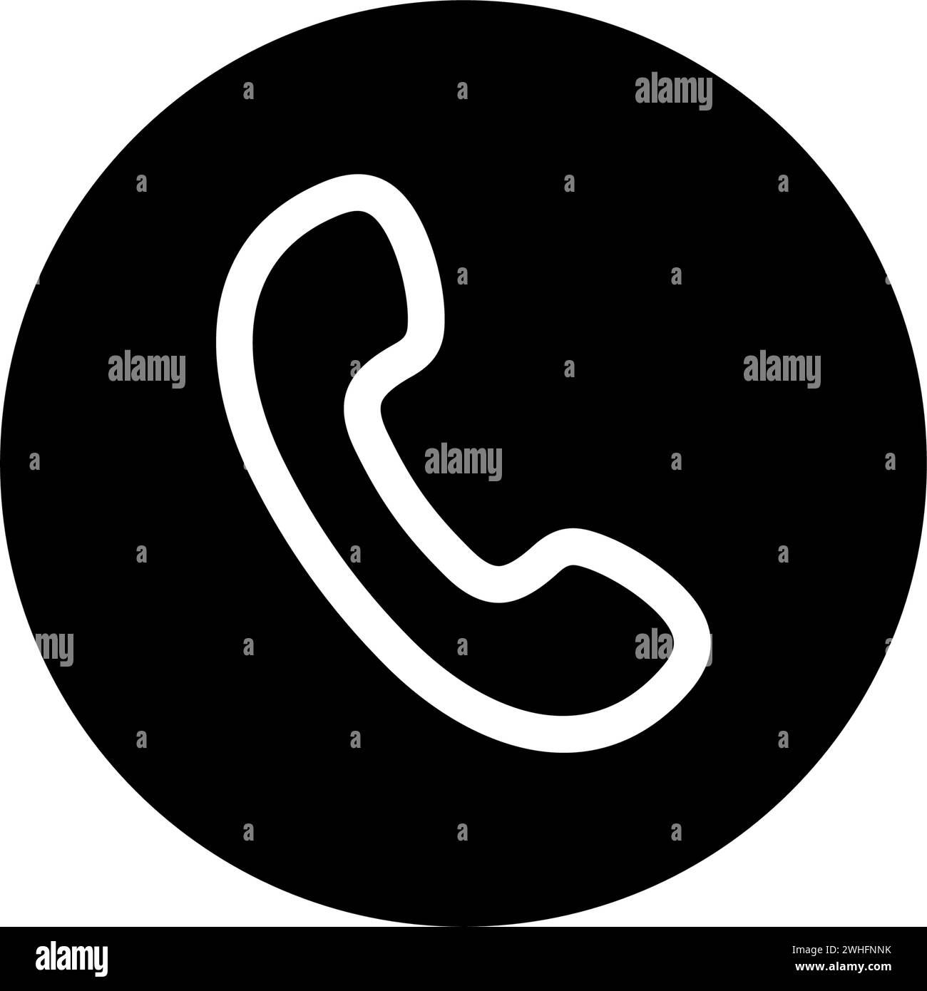 vector icon contact us for website and online shop Stock Vector Image ...