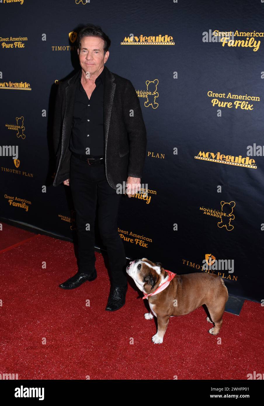 Los Angeles, California, USA 9th February 2024 Actor Dennis Quaid and ...