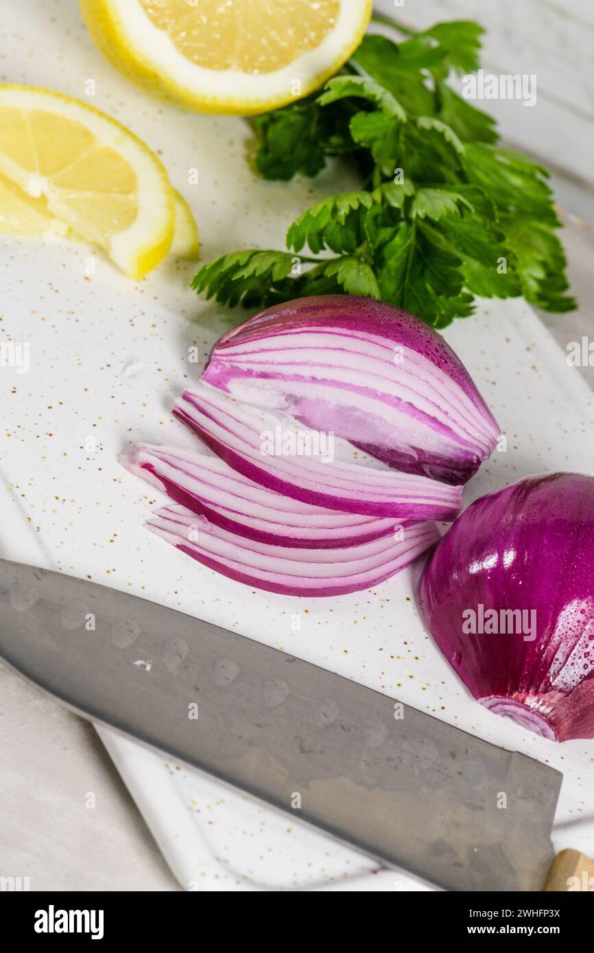 Red lemon sliced on hi-res stock photography and images - Alamy