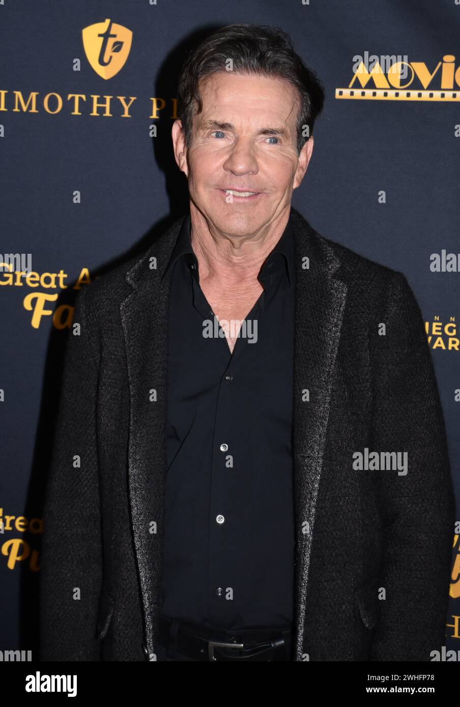 Los Angeles, California, USA 9th February 2024 Actor Dennis Quaid ...