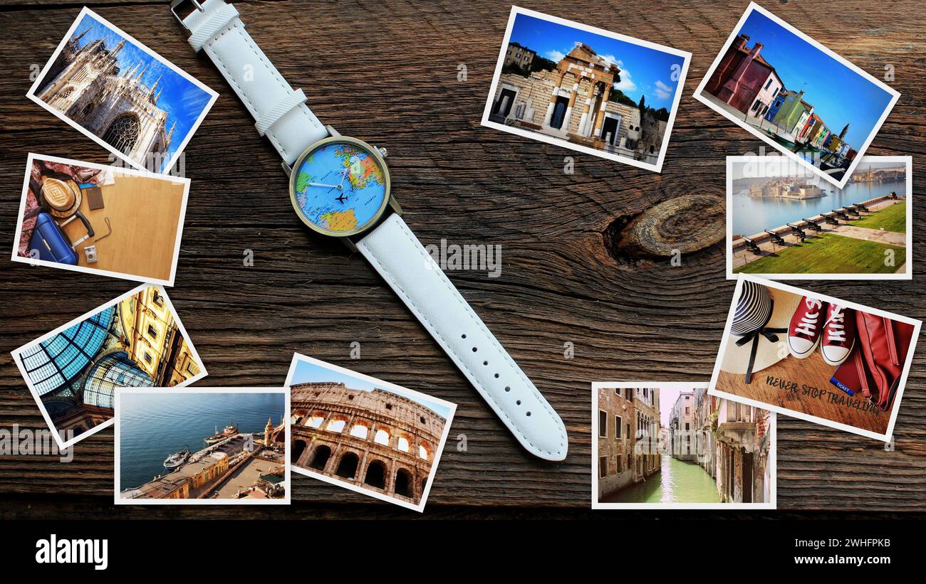 Famous european landmarks collage hi-res stock photography and images ...