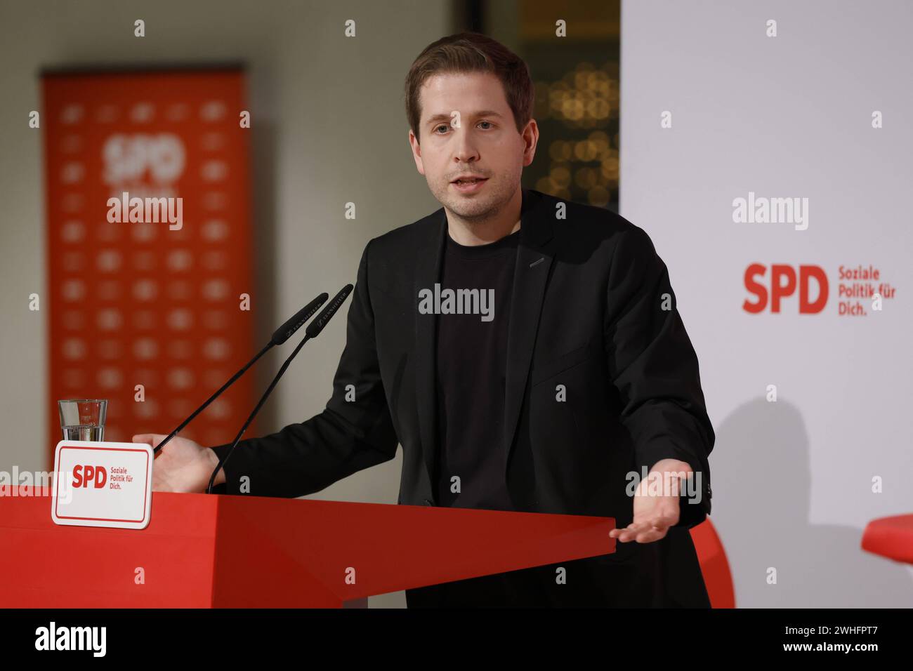 Kevin Kühnert, SPD- Generalsekretär, Deutschland, Berlin, SPD, Start in ...